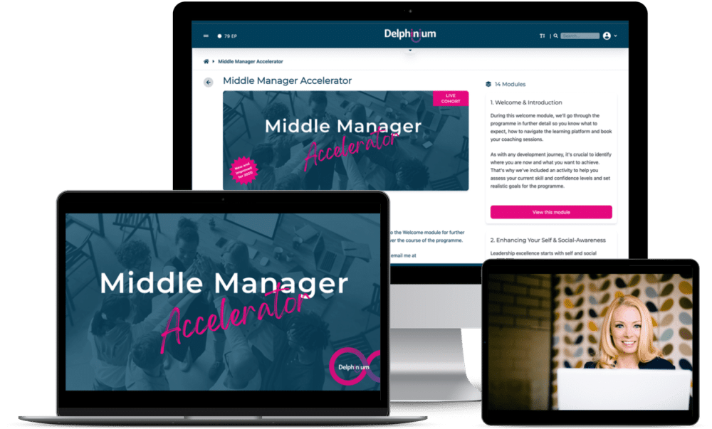 Middle Manager Accelerator | Middle Management Training | Delphinium